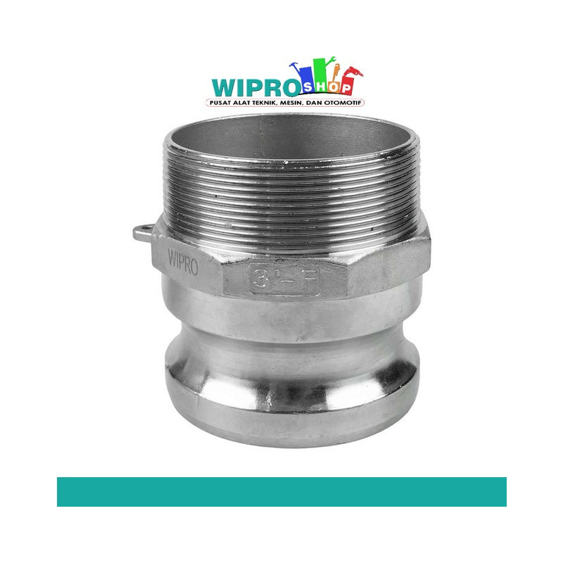 WIPRO Fitting Camlock (CamLock F) SS-316 CSPF-050 (1/2 inch)